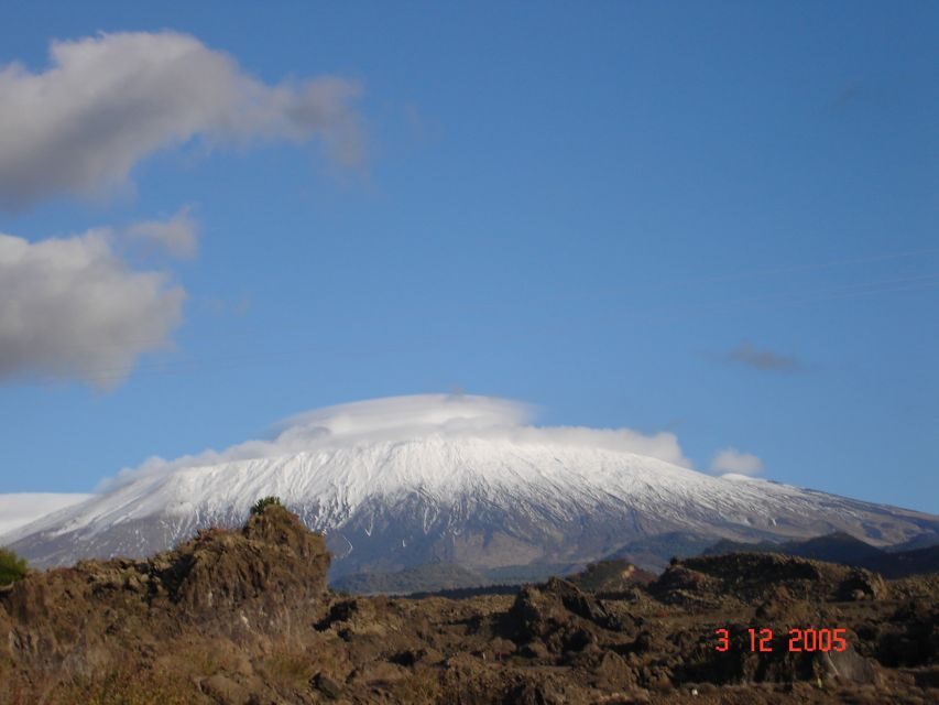 From Catania: Mount Etna Half-Day Tour and Wine Experience
