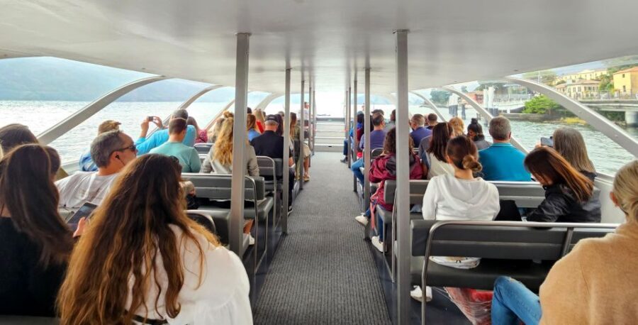 From Como: Lugano and Bellagio with Enchanting Boat Cruise