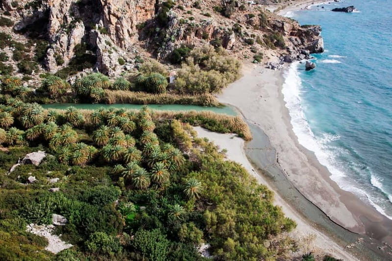 From Herakleion: Day Trip to Preveli Palm River Beach