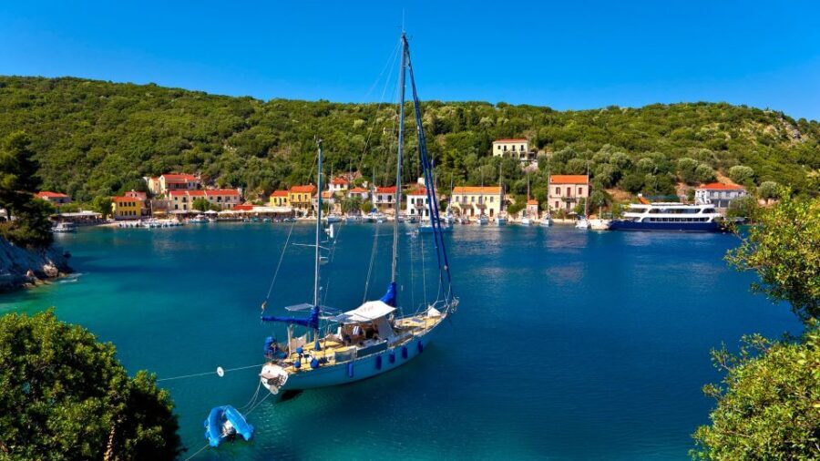 From Kefalonia: Day Trip to Ithaki Island with a Swim Stop