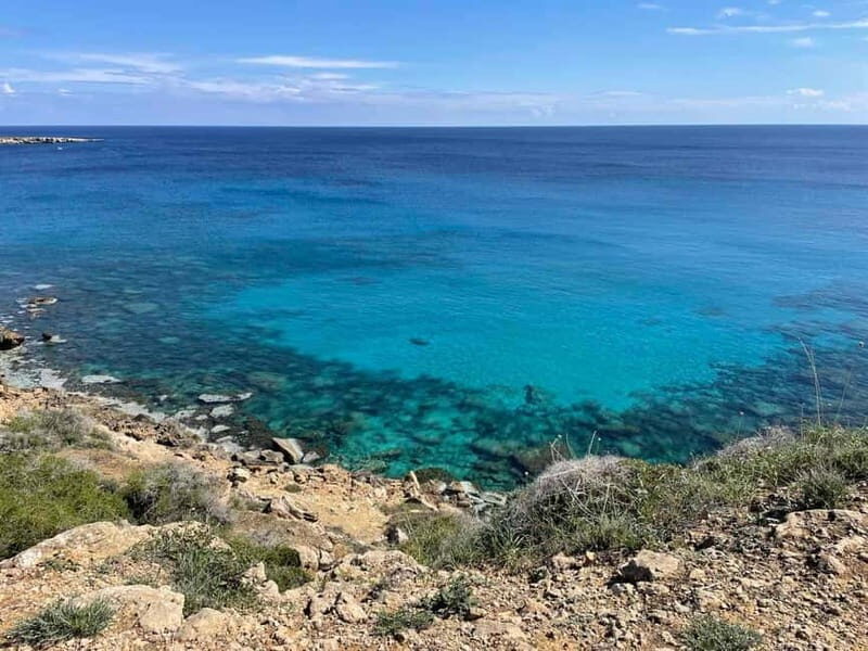 From Larnaca: Cape Greko Guided Tour with Transfers