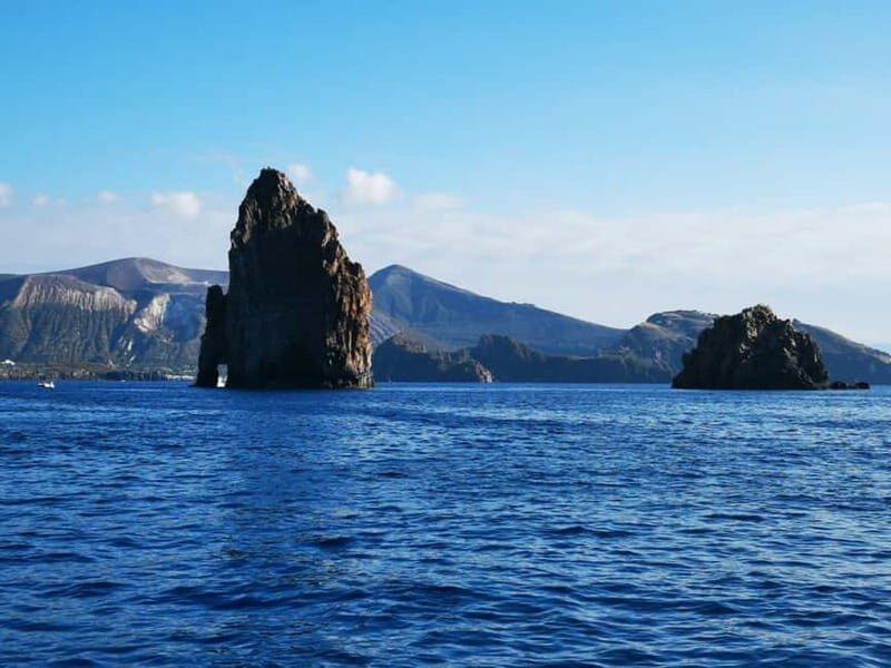 From Lipari: Island and Salina Full Day Sightseeing Cruise