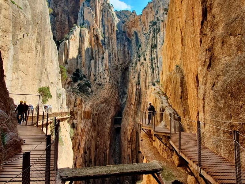 From Malaga: Caminito del Rey Sunset Tour with Transfer