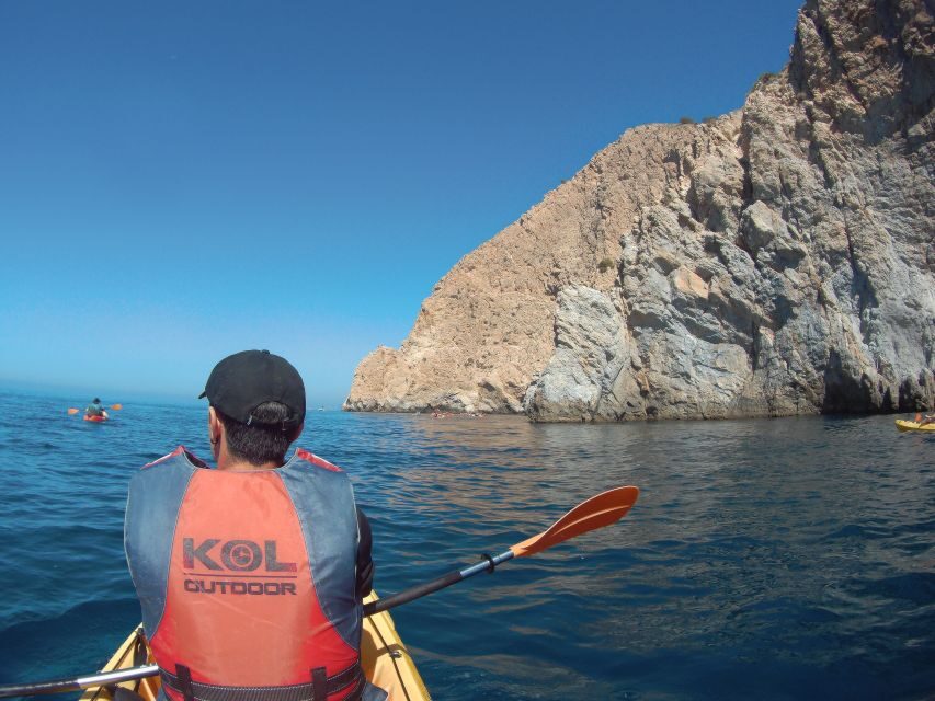 From Málaga: Cliffs of Maro-Cerro Gordo Guided Kayaking Tour