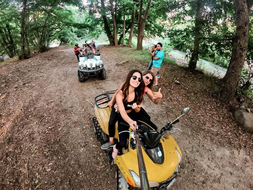 From Motta Camastra: Mount Etna & Alcantara Gorges Quad Tour