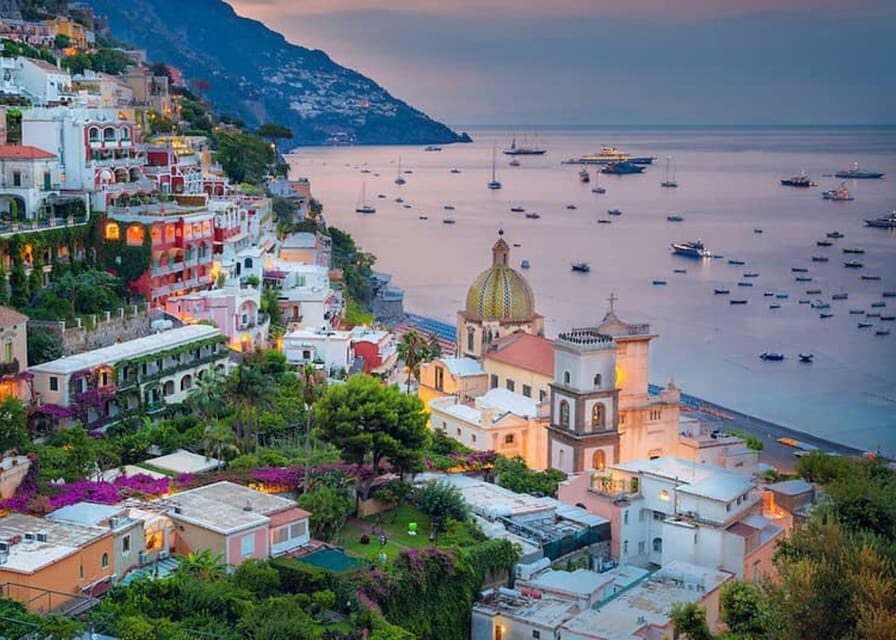 From Naples: Amalfi Coast Private Boat Exclusive Tour