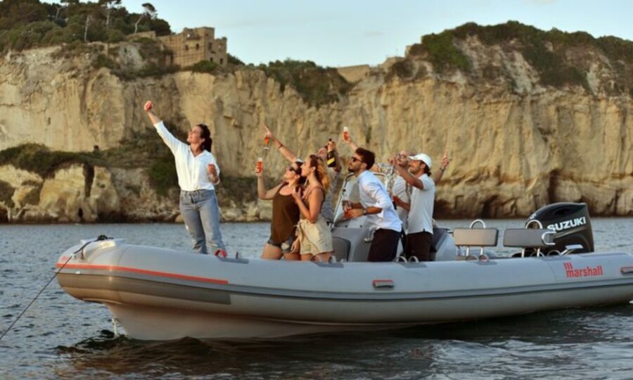 From Naples: Capri Boat Tour with Island Stop and Snorkeling