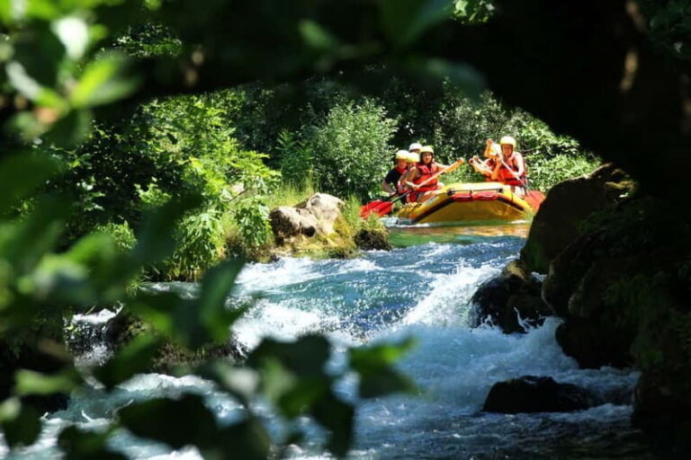 From Omi: Cetina River Rafting Trip with Underwater Cave - An Authentic Adventure on Croatia’s Zircon River