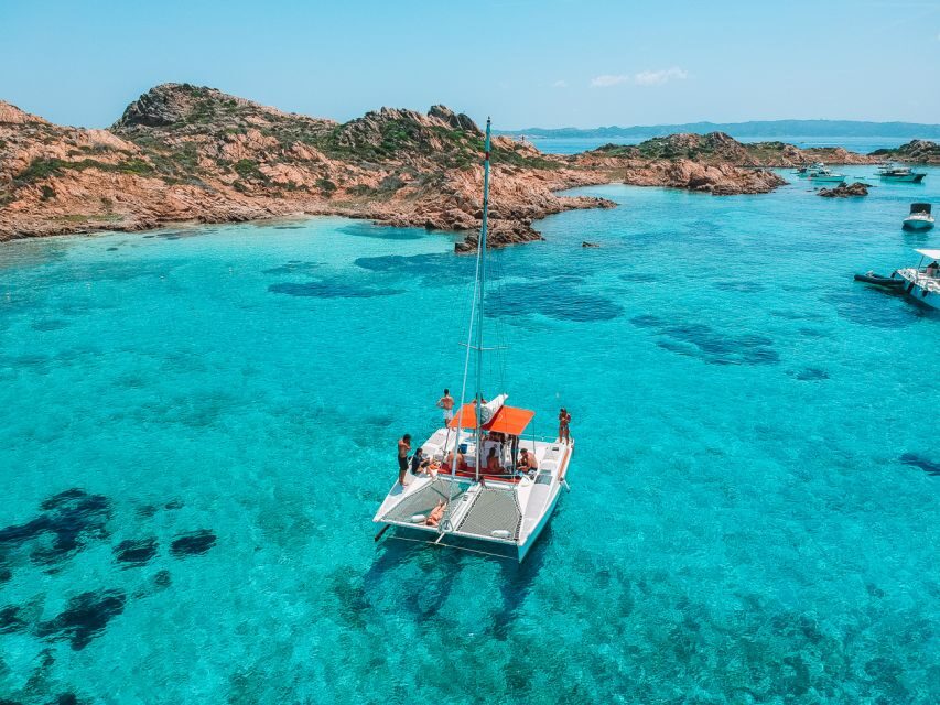 From Palau: La Maddalena Full-Day Archipelago Catamaran Tour