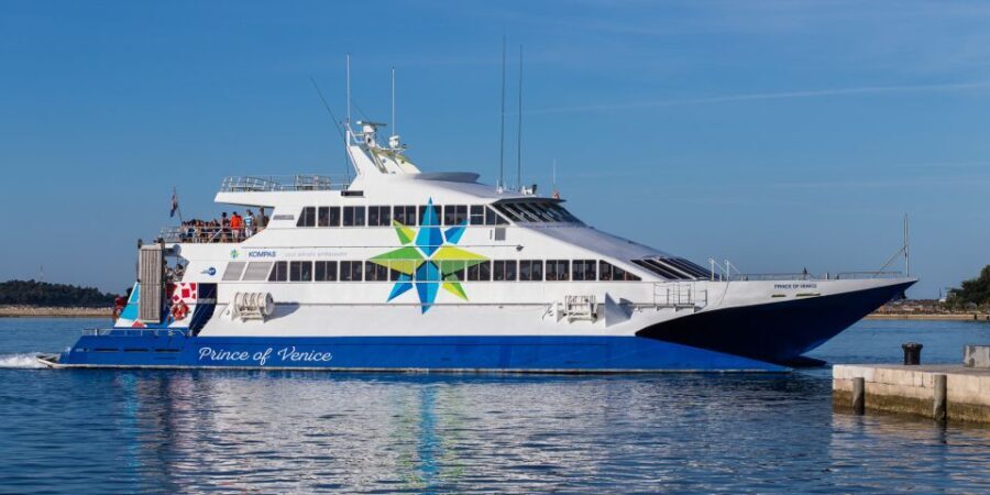 From Porec: Venice Catamaran Crossing One-Way or Round-Trip