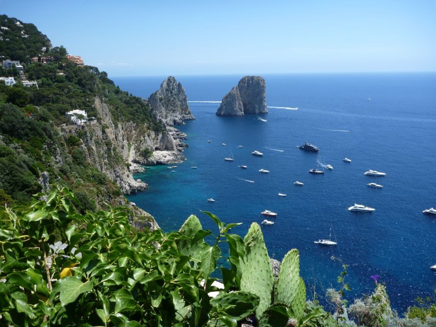 From Positano, Praiano, or Amalfi: Capri Full-Day Boat Tour