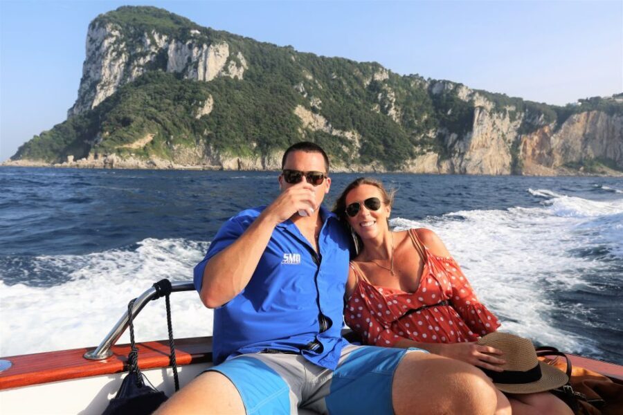 From Positano: Sorrento Coast & Capri Full-Day Trip by Boat