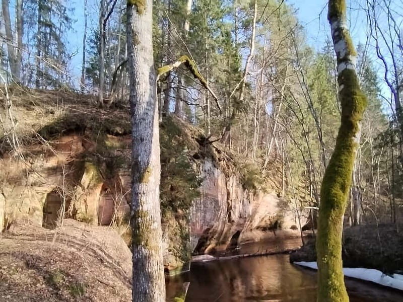 From Riga: Ligatne Village and Gauja River National Park