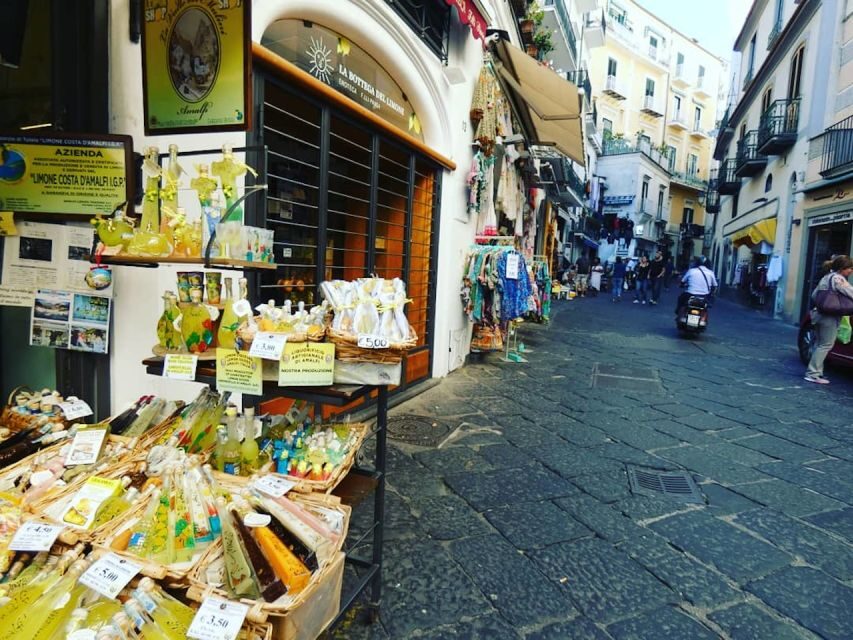 From Rome: Amalfi Coast and Pompeii, Full Day Private Tour