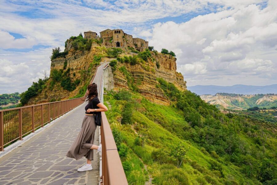 From Rome: Bagnoregio & Orvieto Day Trip with Wines & Lunch