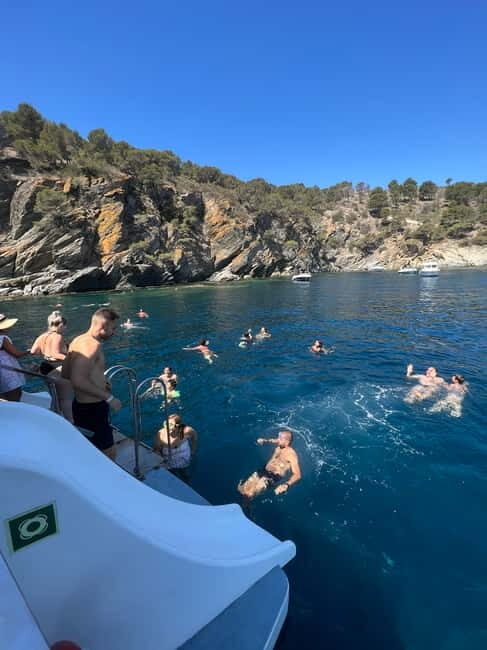 From Roses: Cap Norfeu and Tamariu Cave Boat Tour