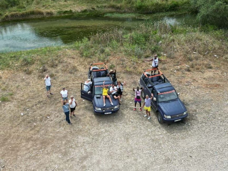 From Sarandë: Full-Day 4x4 Saranda Safari with Lunch