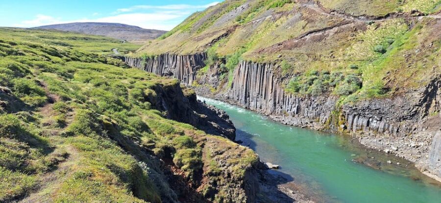 From Seyðisfjörður: Stuðlagil Canyon and Reindeer Park Tour