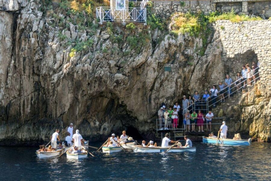 From Sorrento: Capri, Anacapri, & Blue Grotto Full-Day Trip