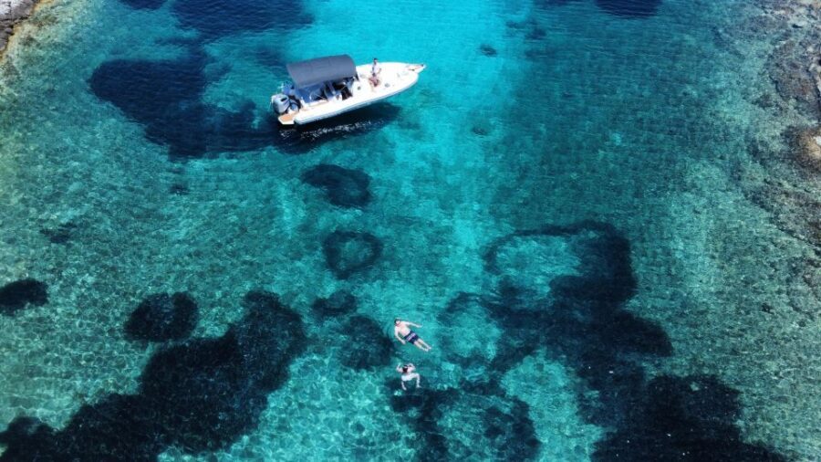 From Split: Blue Lagoon & Trogir Boat Trip with Snorkeling
