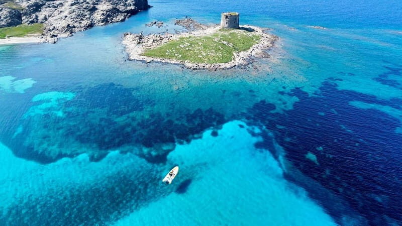 From Stintino: dinghy tour to Asinara with aperitif