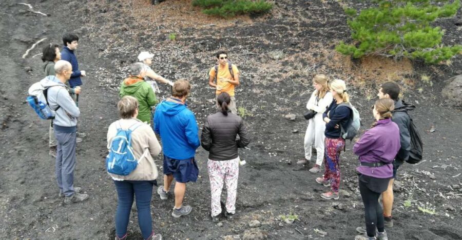 From Taormina: Full-Day Etna, Wine & Alcantara Canyons Tour