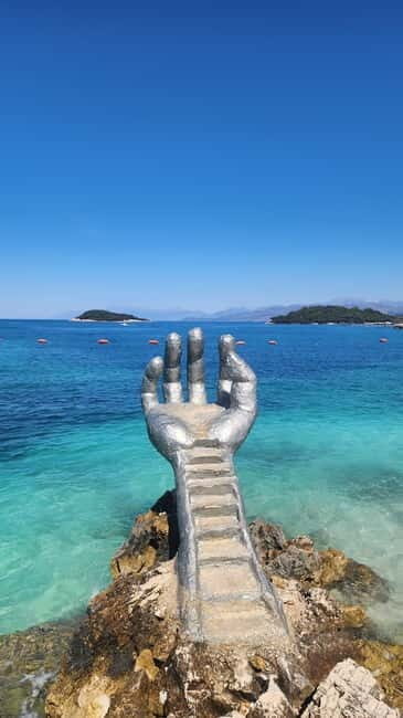 From Tirana/Durres/Golem: Ksamil Islands, Blue Eye & Saranda - Ksamil Islands: The "Maldives of Albania"