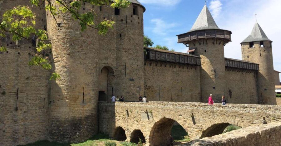 From Toulouse Cite de carcassonne et wine tasting