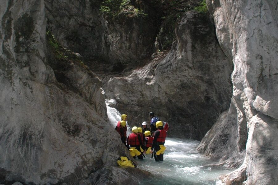From Zurich: Canyoning in Interlaken w/ Return Transfer