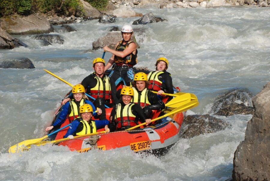 From Zurich: Rafting in Interlaken w/ Return Transfer