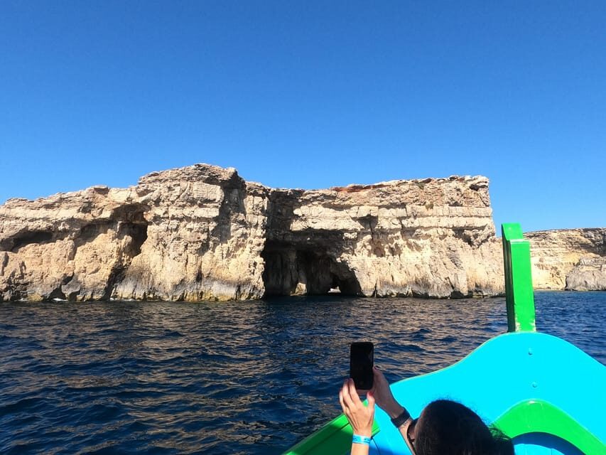 Full day private charter around Comino, Gozo & Malta