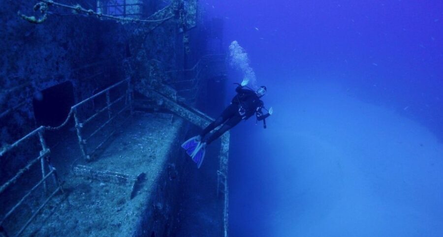 Funchal: Advanced Scuba Diving Afonso Cerqueira Wreck