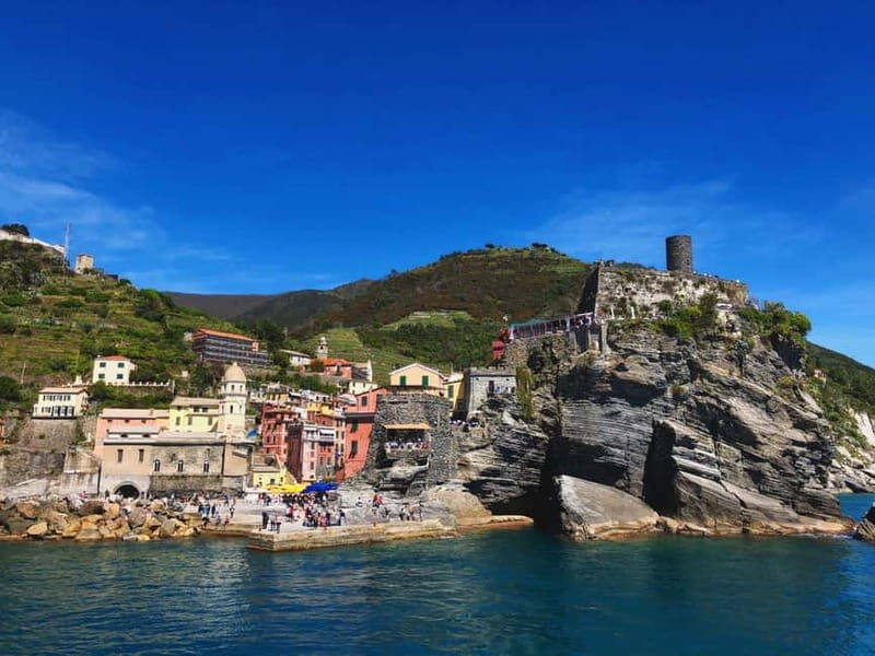 Genoa: Full-Day Cinque Terre Sightseeing Cruise