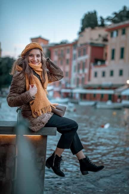 Genoa to Portofino, Camogli with local driver & Photographer