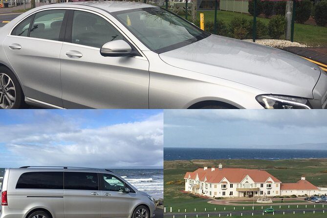 Glasgow Airport to City Mercedes Minivan