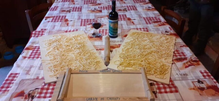 Greve in Chianti: Cooking Class with Chianti Wine Tasting