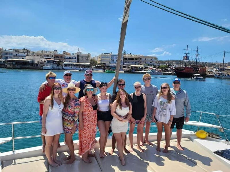 Hersonissos: Luxury Catamaran Cruise to Dia - Lunch & Drinks