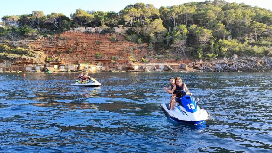 Ibiza Jet Ski Tour to Cala Salada from San Antonio