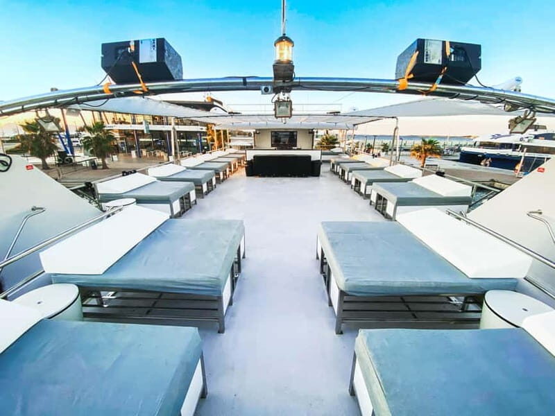 Ibiza: VIP Catamaran Party with Premium Open Bar, Paella and Club Ticket
