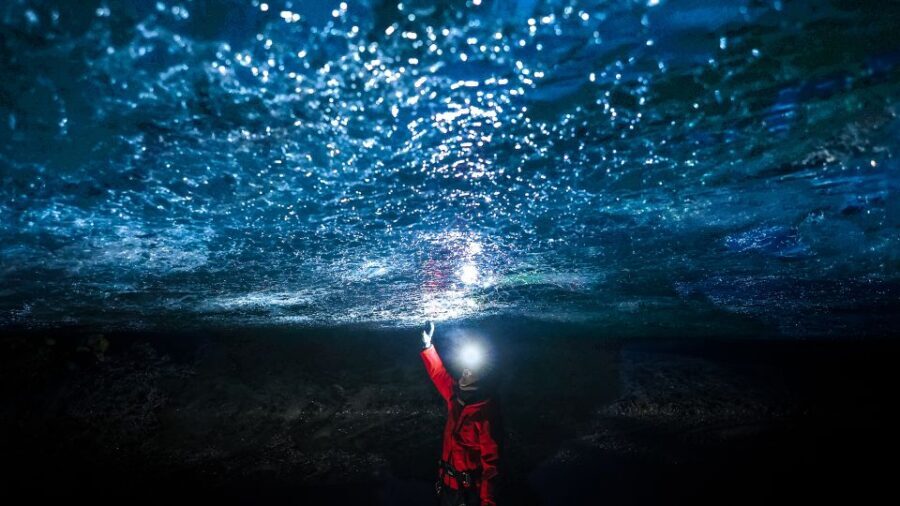 Iceland: Ice Cave Captured with Professional Photos