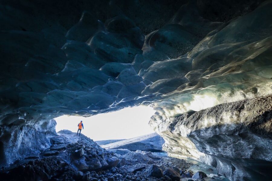 Iceland: Private Ice Cave Captured with Professional Photos