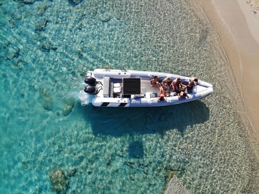 Ios: Early Morning Boat Cruise from Mylopotas