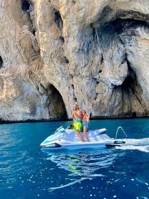 Jet ski excursion to the Albir Lighthouse