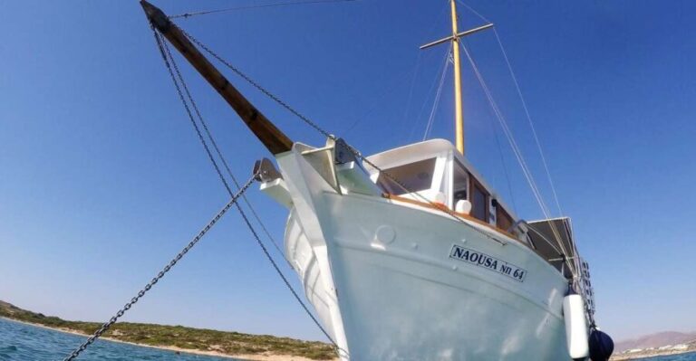Kaiki cruise to Antiparos & Despotiko including BBQ lunch - Swimming and Snorkeling: Crystal Clear Waters Galore