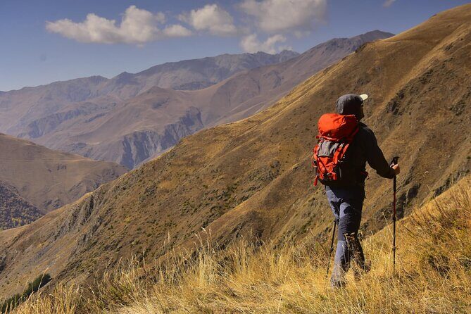 Kazbegi - One Day Trekking Private Tour to Angel Mountain 3096 m