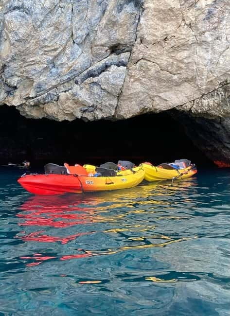 La Herradura: Kayak & Snorkel Tour Maro-Cerro Gordo Reserve