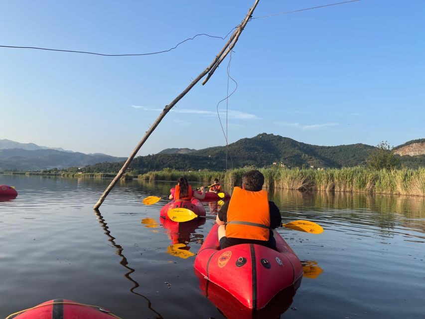 Lago di Massaciuccoli: tour in kayak con Aperitivo