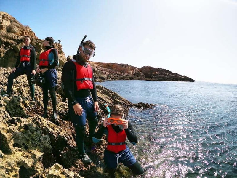 Lagos: Algarve Coasteering and Snorkeling Adventure