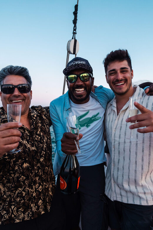 Lagos: Sunset Sail aboard a Traditional Boat with Prosecco