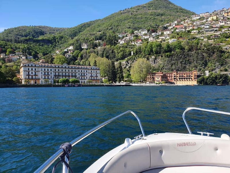 Lake Como: 1-Hour Private Boat Tour With Skipper